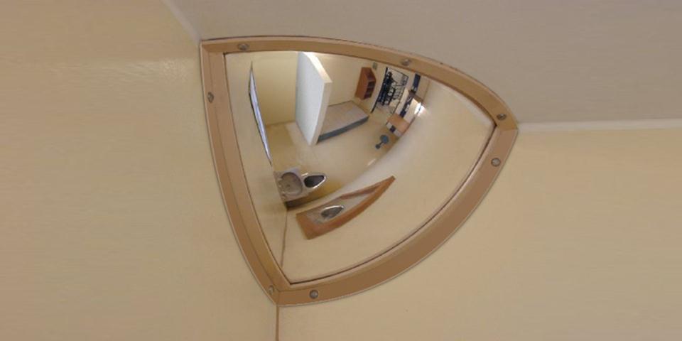 Quarter Dome Polycarbonate Cell Mirrors