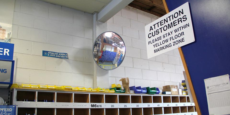 Indoor Standard Convex Mirrors